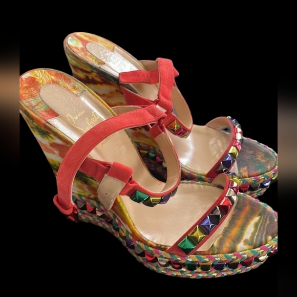 Christian Louboutin | Shoes | Christian Louboutin Wedge | Poshmark